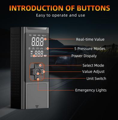 Cina 150 PSl 80000mAh pneumatico senza fili gonfiatore pompa portatile compressore d'aria in vendita