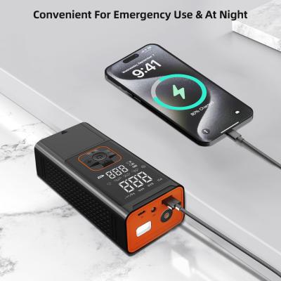 Cina 150 PSl 80000mAh pneumatico senza fili gonfiatore pompa portatile compressore d'aria in vendita