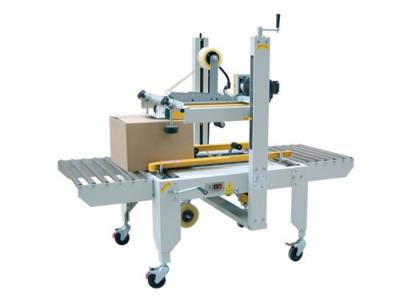 China 6kg/van het de Lucht de Samenpersende Karton van Cm ³ Bovenkant van de de Doos Verzegelende Machine en Bodem Gedreven Gevalverzegelaar Te koop