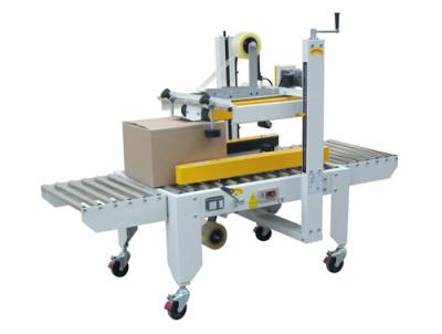 China Bovenkant en Bodemriemgeval het Verzegelen Machine, de Automatische Macht van de Gevalverzegelaar 360W Te koop