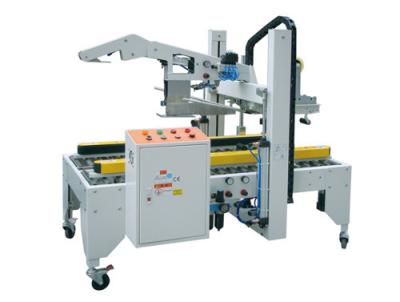 China Automatische Kleppen die Kartondoos het Verzegelen Gemakkelijke Verrichting van de Machine de Elektrocontrole vouwen Te koop