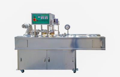 Cina Macchina di sigillamento del vassoio dell'alimento della carne, alta efficienza del cartone della macchina automatica di sigillamento in vendita