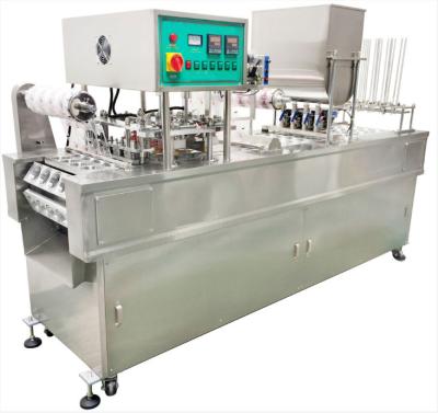 China Duurzame Vullende het Afdekken Machine Automatische Controle voor Verpakkingsdrank/Yoghurt Te koop
