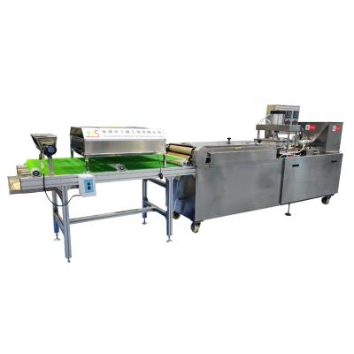 Chine chaîne de production arabe de pain d'acier inoxydable de 900pcs/h 300mm à vendre