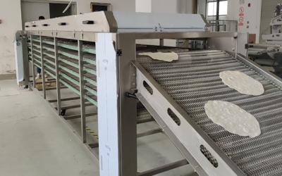 Κίνα Tortilla θέρμανσης 1300pcs/h 10cm ηλεκτρική γραμμή παραγωγής προς πώληση