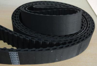 China Black Color Rubber Timing Belt Industrial Drive Seamless H Type Timing Belt for sale