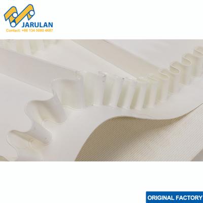 Cina Fianco laterale in PU antibatterico senza rinforzo in tessuto per nastro trasportatore per alimenti in vendita