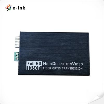 중국 HDCP 1.4, RS232 신호 및 양방향 오디오를 지원하는 고해상도 비디오용 HDMI 광섬유 연장기 판매용