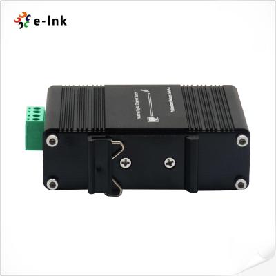 China Convertidor de medios de bloque de terminales de entrada de alimentación de riel DIN PoE+ Micro Industrial de 30 W, tipo 12~48 VCC en venta