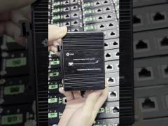 Industrial Gigabit PoE Injector with 95W Power and Wide DC Input Range