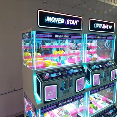 Fantasy Doll Crane Machine Arcade Toy Grabber Machine 4 Players For Game Center