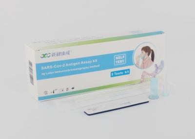 China COVID-19 Nasal Antigen Covid 19 Rapid Test Kit 5 Tests/Box for sale