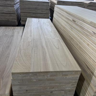 Cina Home AA Pannello di legname realizzato in legno di Paulownia per il design domestico naturale in finitura in legno naturale in vendita