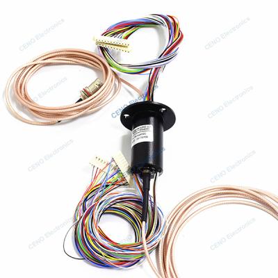 Basse bague collectrice électrique 24 du bruit HDMI * 2A circuit joint tournant de HDM/IDS