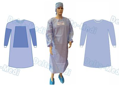 Cina Il dottore eliminabile Gowns, abiti eliminabili del Livello 4 di AAMI del teatro con 4 cinghie di vita in vendita