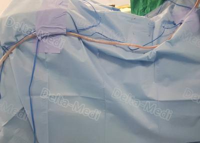 Cina La spina dorsale chirurgica sterile copre il pacchetto con il sacchetto liquido della raccolta, i supporti della metropolitana, la finestratura oblunga in vendita