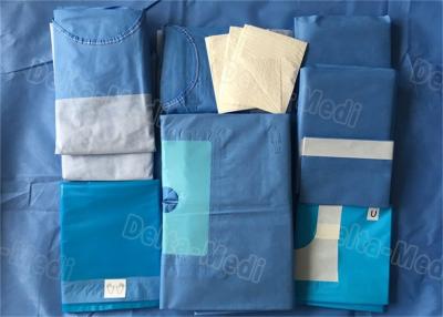 Cina Batteri d'impedimento comodi del liquido/barriera dei pacchetti chirurgici eliminabili sterili dell'ospedale in vendita