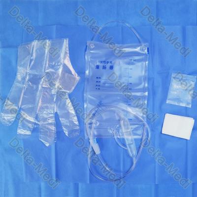 中国 生殖不能の医学の使い捨て可能な外科キットの浣腸のパックの浣腸の用具袋セット 販売のため