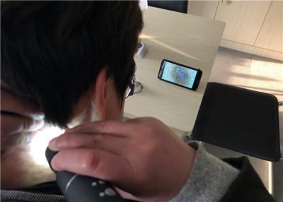 중국 인조 인간과 IOS 소프트웨어를 위한 무선 디지털 방식으로 현미경 Dermatoscope 피부와 머리 스캐너 판매용