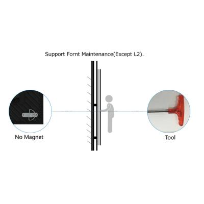 Cina Il colore di 1R1G1B 1/8S Rgb ha condotto l'esposizione Front Service Commercial Led Screen in vendita