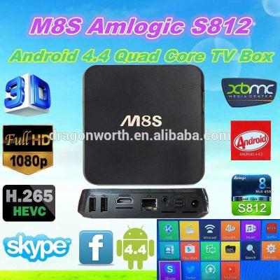 China S805 caja androide quad-core 2GB de la caja 4k 3D Mxq Mxiii M8S Ott TV del MX Mxq M8 TV en venta