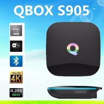 Cina Il pro Q chipset S905 Wifi TV di androide 5,1 della scatola 4k di MXQ inscatola il più tardi in vendita
