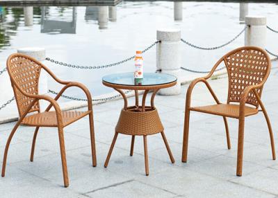 Cina Sedie eleganti della sala da pranzo del rattan/insieme moderno della mobilia del cortile in vendita