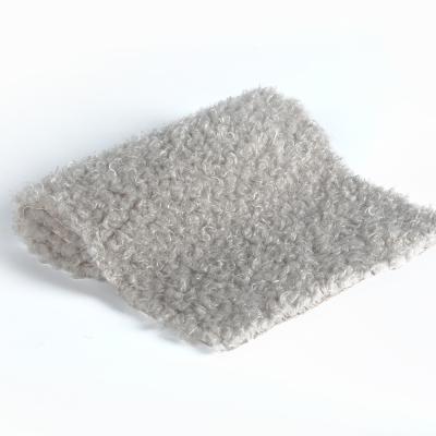 China Flannelette Círculos tecido encaracolado 100% poliéster lã Teddy para vestuário de moda à venda