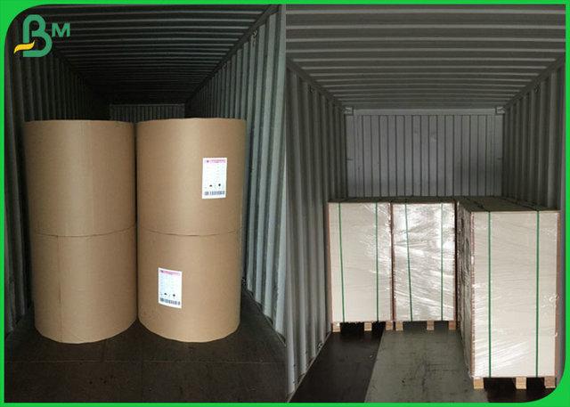 Carta non rivestita di woodfree Buona carta non rivestita assorbente di Woodfree di effetto dell'inchiostro in pacchetto dello strato o della bobina