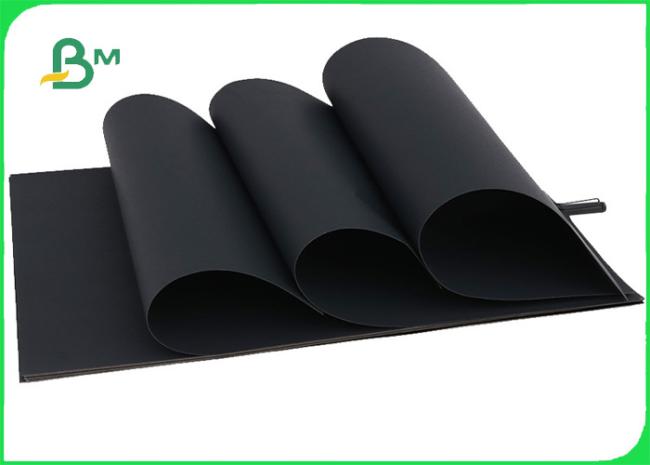 black cardboard