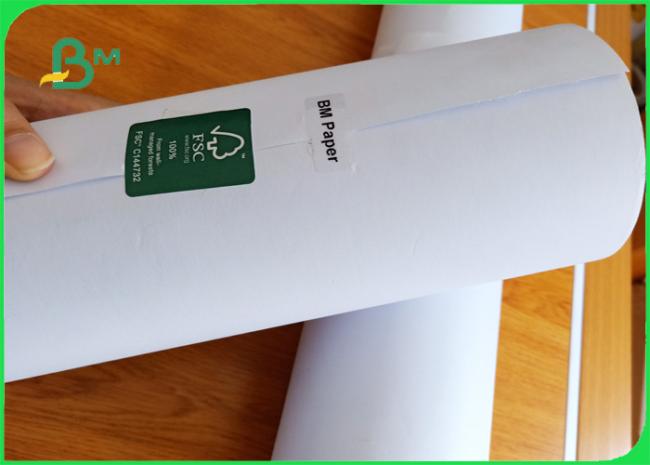 Papel de trazador blanco grisáceo del smothness 45gr de la anchura el 160cm para la ropa 02 Papel de trazador blanco grisáceo del smothness 45gr de la anchura el 160cm para la ropa