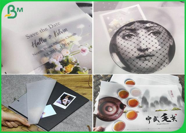 Gutes Druck53g 73g 83g lichtdurchlässiges Spurpapier für Geschenkbox-Paket Gutes Druck53g 73g 83g lichtdurchlässiges Spurpapier für Geschenkbox-Paket