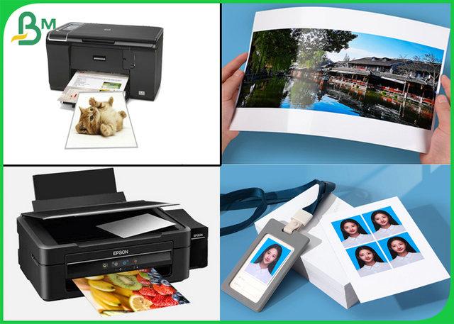 1 papel brillante lateral de la etiqueta engomada de la hoja RC de 135gram 140gram A3 A4 para la impresión de la foto 1 papel brillante lateral de la etiqueta engomada de la hoja RC de 135gram 140gram A3 A4 para la impresión de la foto