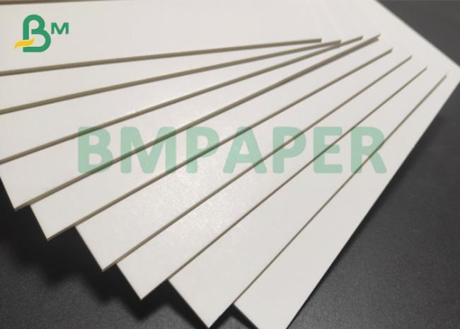 Double-sided white cardboard
