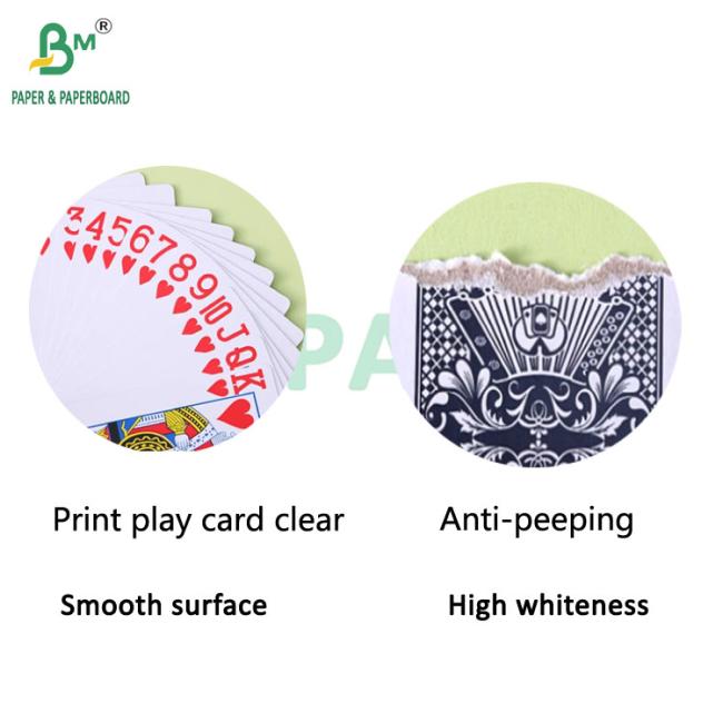 23x29'' 310gr 330gr 2 Side Coating Black Core Paper For Play Card Printing 23x29'' 310gr 330gr 2 Side Coating Black Core Paper For Play Card Printing