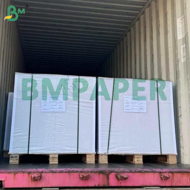 C1S Chromo Paper One Side Glossy Coated 70gsm For Label Printing C1S Chromo Paper One Side Glossy Coated 70gsm For Label Printing