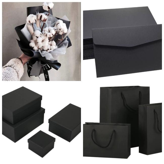 80gsm 90gsm 100gsm Pure Black Kraft Paper For Shopping Bags 70 x 100cm 80gsm 90gsm 100gsm Pure Black Kraft Paper For Shopping Bags 70 x 100cm