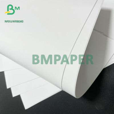 China 80LBS 100LBS Texto mate C2S Papel blanco de grano largo para imprimir folletos en venta