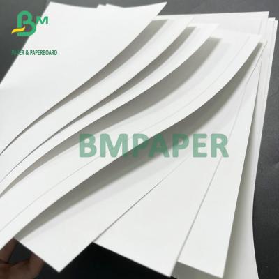 China 80LBS 100LBS Texto mate C2S Papel blanco de grano largo para imprimir folletos en venta