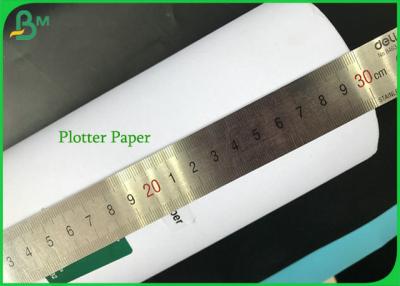 China 50G al papel de trazador del formato grande de la pulpa de la Virgen 100G con A0 A1 en venta