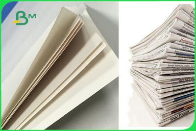 China Categoria biodegradável um papel sem revestimento 45gsm do papel de jornal na folha personalizada à venda