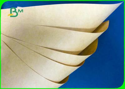 China 80gsm 90gsm Strong Burst Resistance Brown Kraft Paper For Cement Bags for sale