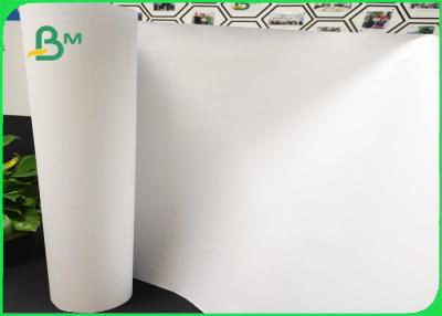 China papel de la marca 60gsm/papel del modelo blanco brillante de la anchura de 48 pulgadas en venta