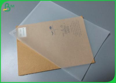 China weißes gutes Druck53g 73g lichtdurchlässiges Spur-Papier für Paket zu verkaufen