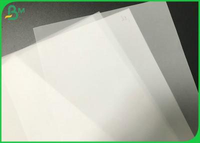 Cina Tracciatore bianco naturale della carta da ricalco 50gram 63gram che stampa Rolls 620mm * 80M in vendita
