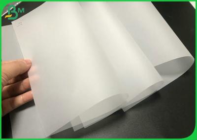 Cina Tracciatore bianco naturale della carta da ricalco 50gram 63gram che stampa Rolls 620mm * 80M in vendita