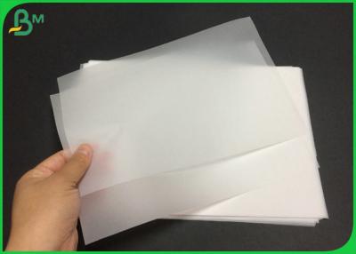 China Papel de trazado translúcido blanco del tamaño de A3 A4 50gram para el diseño de ingeniería en venta
