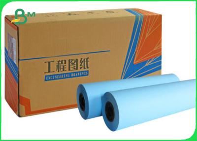 China papel de dibujo de doble cara del papel de modelo 80gsm cad Rolls en venta