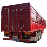 Quality Standard 28Ton Landing Gear Fence Semi Trailer for Heavy Duty Bulk Transportation Needs for sale