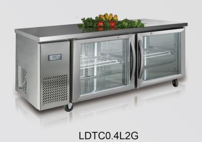 China 1800x800x800 440L ventiló la tabla refrigerada de la preparación para la cocina, puerta 2 en venta